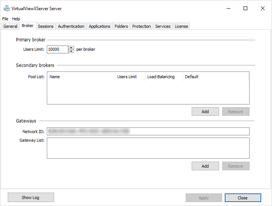 Virtual ViewX System Configuration Guide - Working with the Virtual ViewX Manager